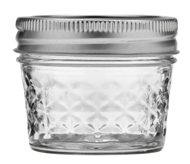 4oz Quarter Pint Mason Jar with Lid (Empty) – Vallecito Farm Fresh